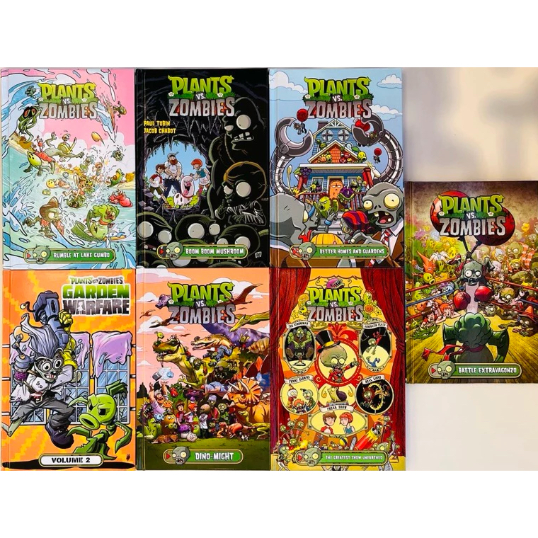[SG Stock] Plants Vs. Zombies Zomnibus 11 books Set (Hardcover ...