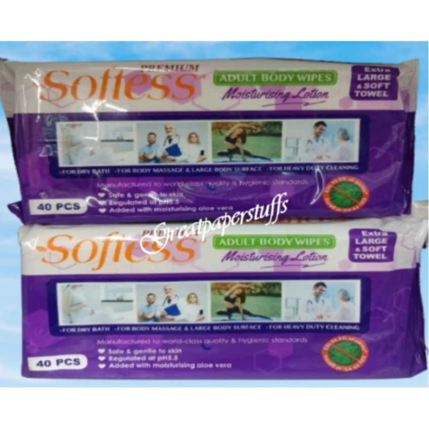 (40s x 10packs + Free 4Gifts)Softess Moisturising Lotion Adult Body ...