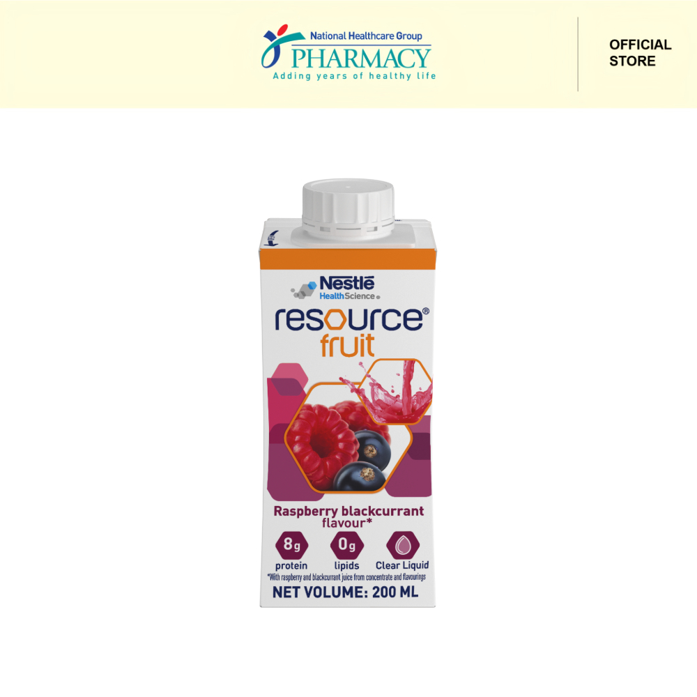 Resource Fruit Liquid Raspberry Blackcurrant 200ml (Expiry Date: Oct ...