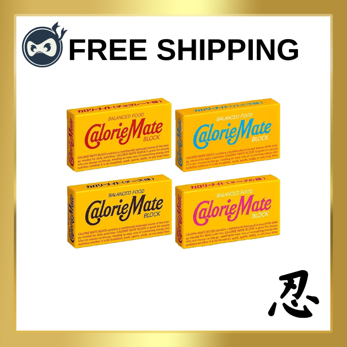 Otsuka Pharmaceutical Calorie Mate Blocks (12 blocks x 4 flavors each ...