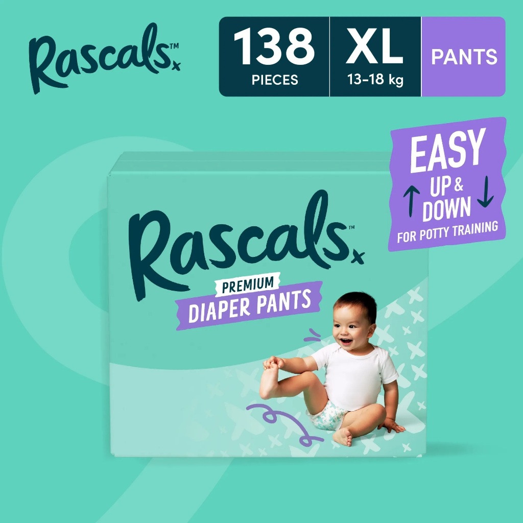 Rascals, XL Pants Diapers - Case (138 pieces), Rascal and Friends ...