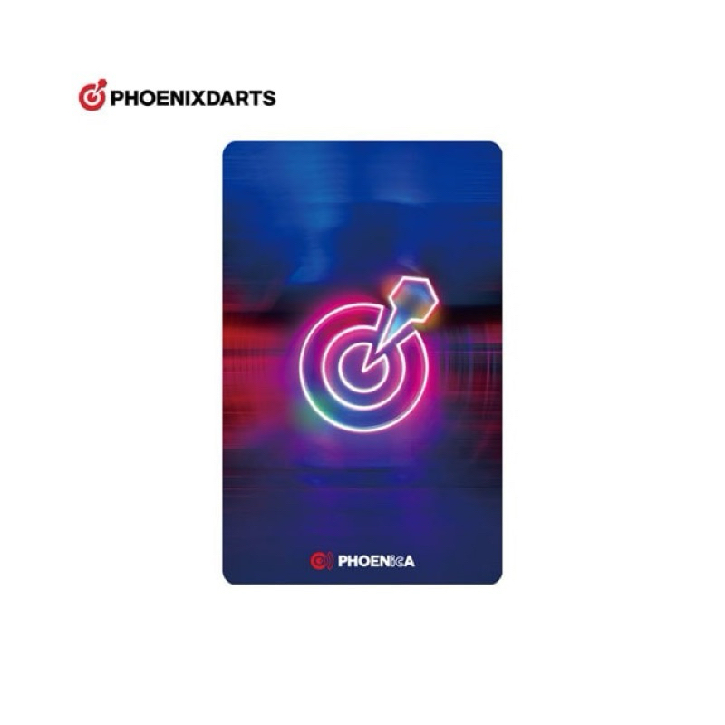 Phoenix Darts Card • Neon Logo • SGDARTS | Shopee Singapore