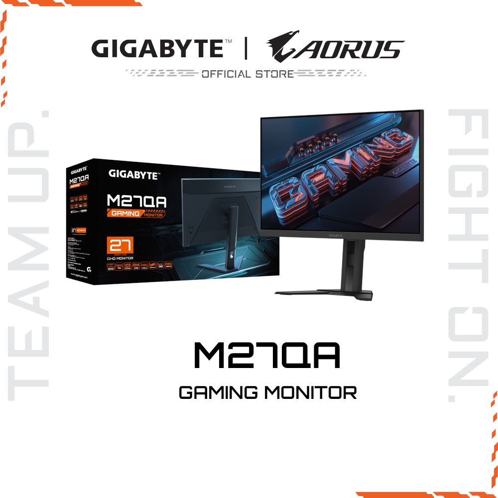 GIGABYTE M27QA - 180Hz KVM Gaming Monitor | QHD 27" IPS | 1440P ...