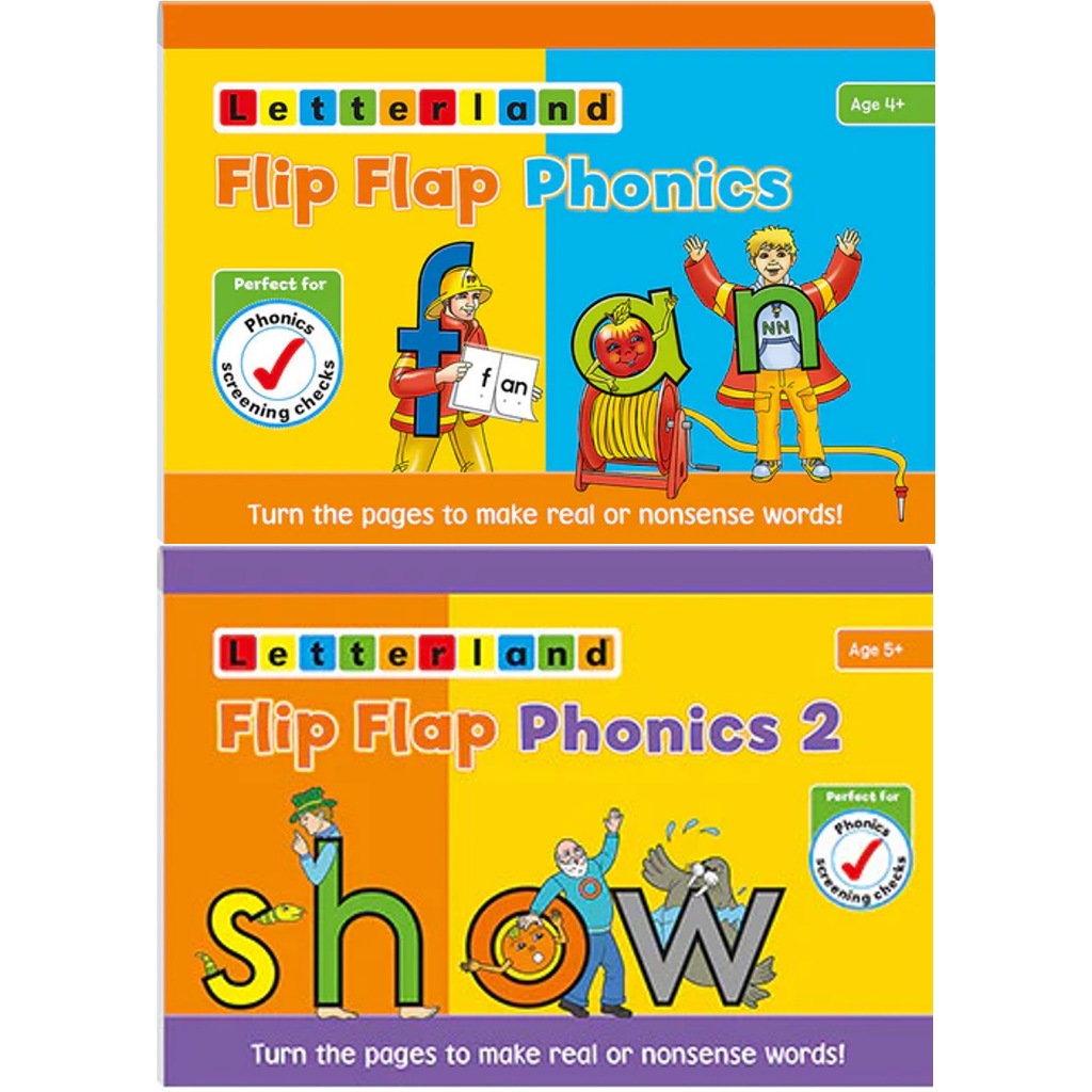 Letterland Flip Flap Phonics Charts | Shopee Singapore