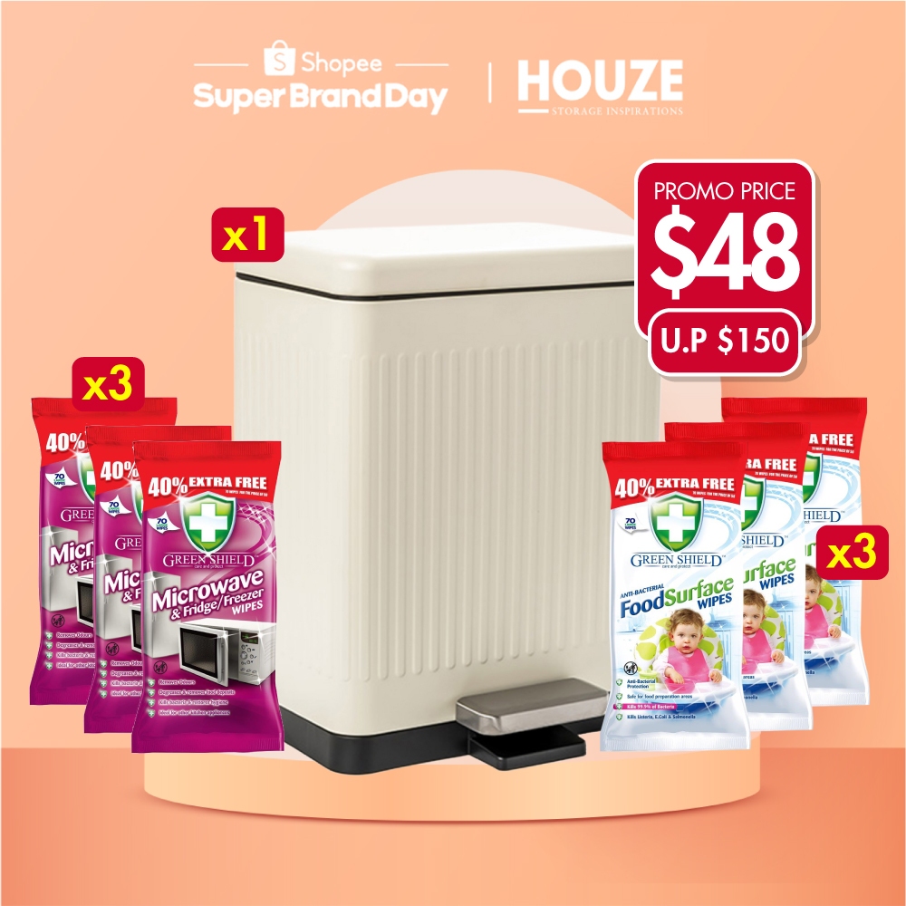 Shopee x HOUZE 7PCS Kitchen Essentials Brand Box SGD48 (Worth SGD150 ...