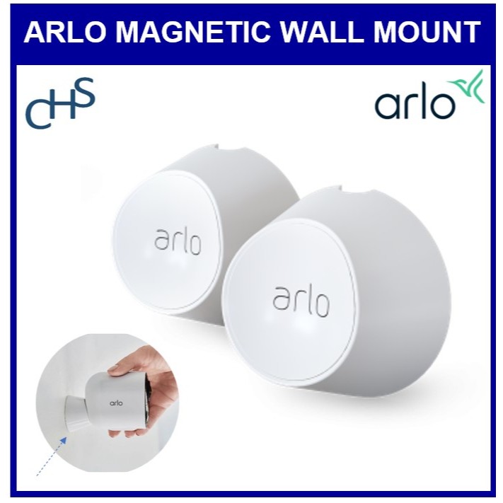 Arlo Pro 5s Solar Charger Magnetic Wall Mounts For Arlo Cameras - 360 ...