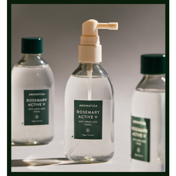Aromatica Rosemary Active-V Anti Hair Loss Tonic 100ml/ Scalp Cooling ...