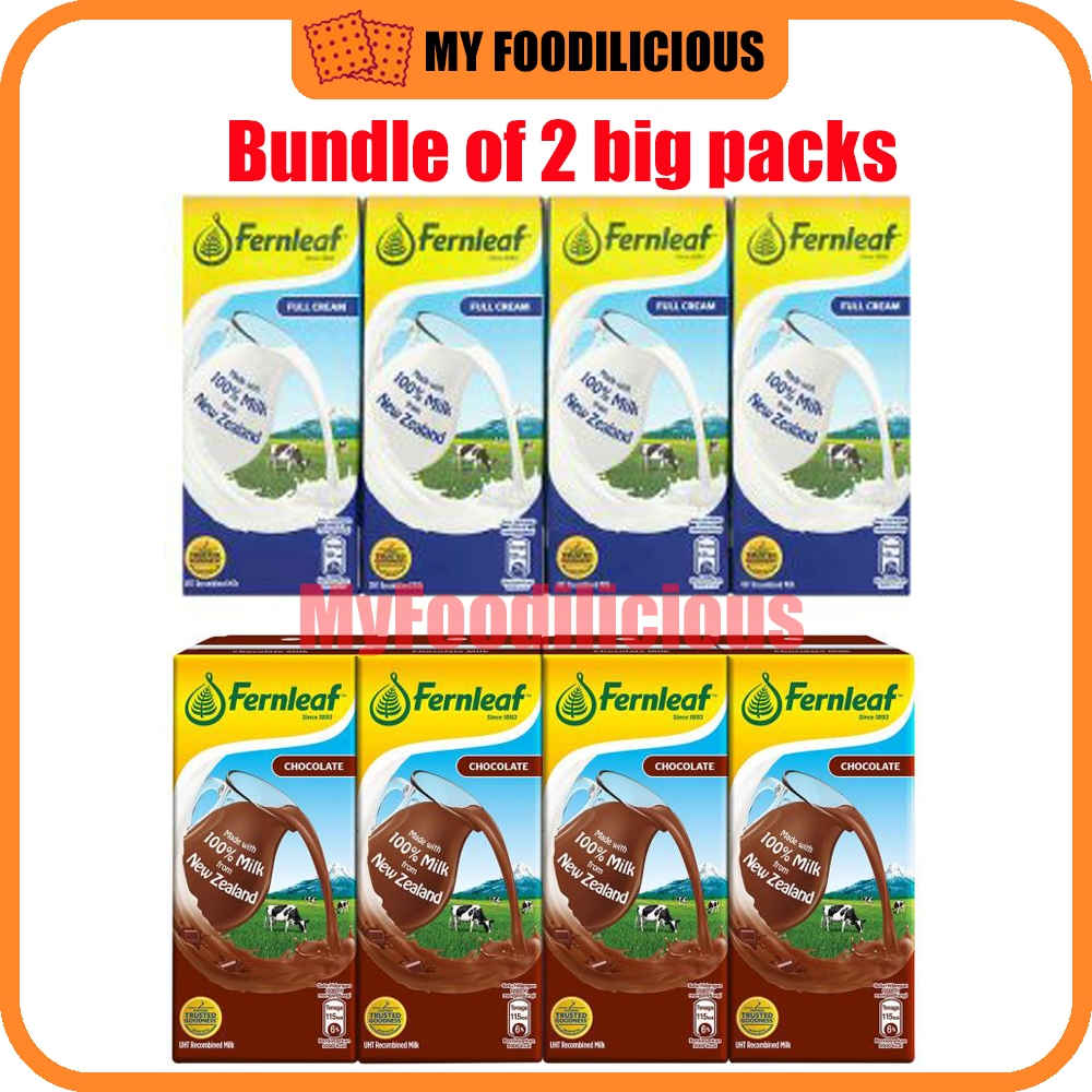 Fernleaf UHT Milk 4s x 200ml | Shopee Singapore