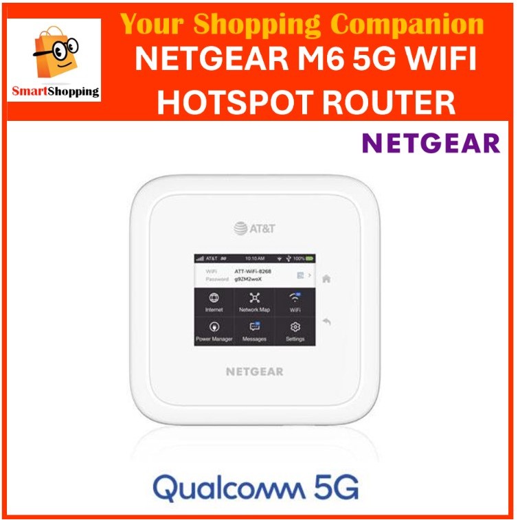 Netgear Nighthawk (MR6110) M6 5G WiFi 6 Mobile Hotspot Router, Up to 3 ...