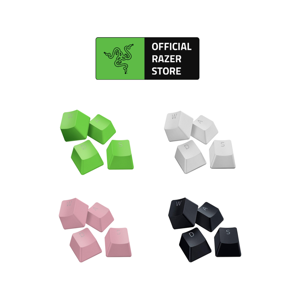 Razer PBT Keycap Upgrade Set — 4 Colors | Shopee Singapore