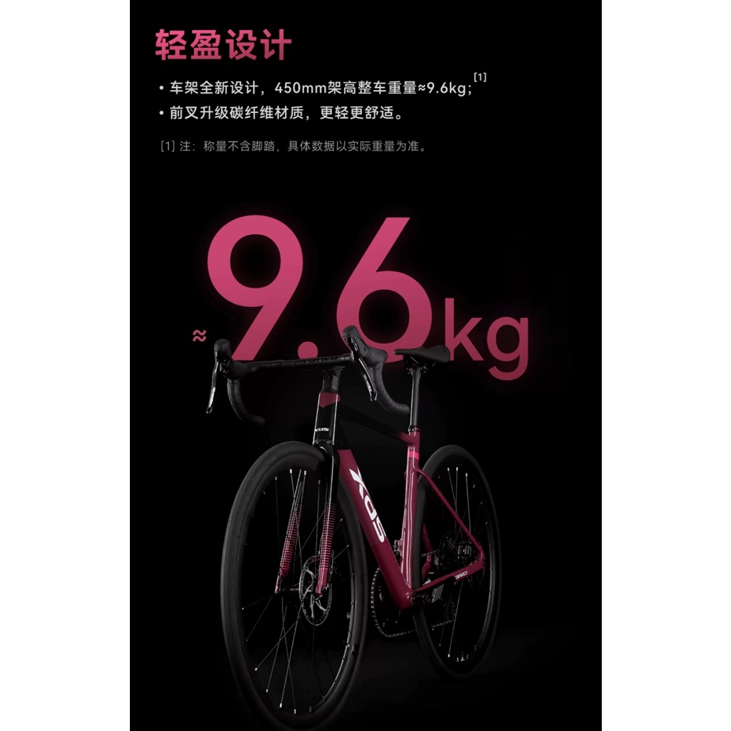 (NEW!) 2025 XDS AD 350 1 x 12 speed Aero Road Bike | Shopee Singapore