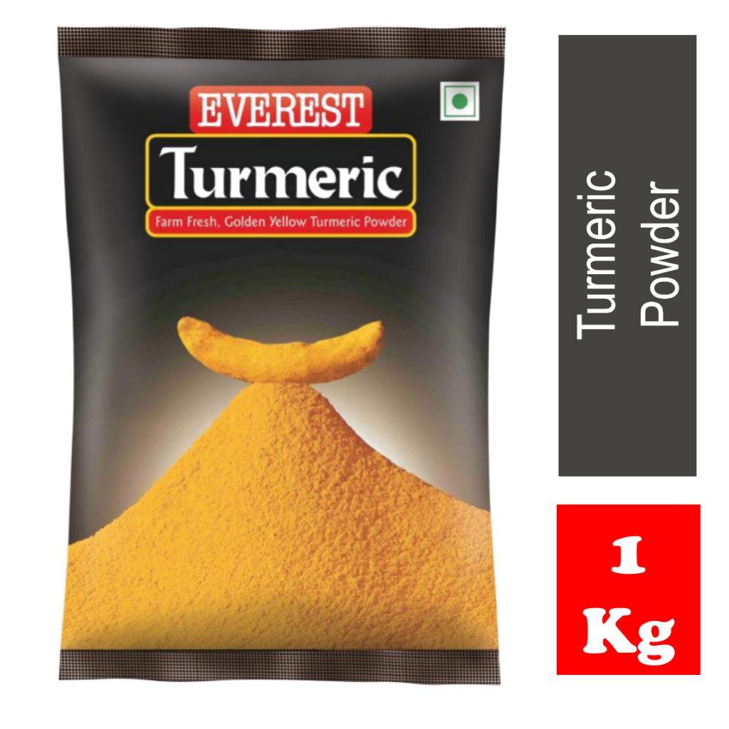 EVEREST TURMERIC POWDER POUCH (1 KG) - Expiry Date June 2025 | Shopee ...