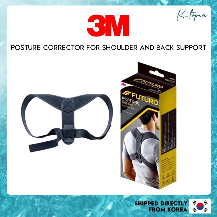 [3M] Futuro Posture Corrector Adjustable Shoulder And Back Support ...