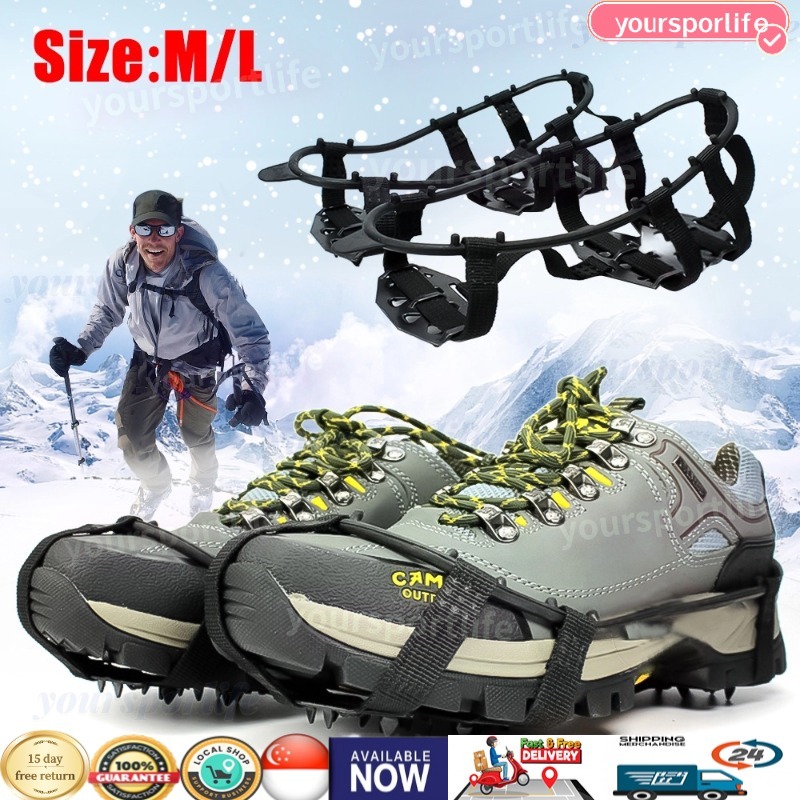 Anti-Skid Ice Gripper Spike Winter Climbing Anti-Slip Snow Spikes Grips ...