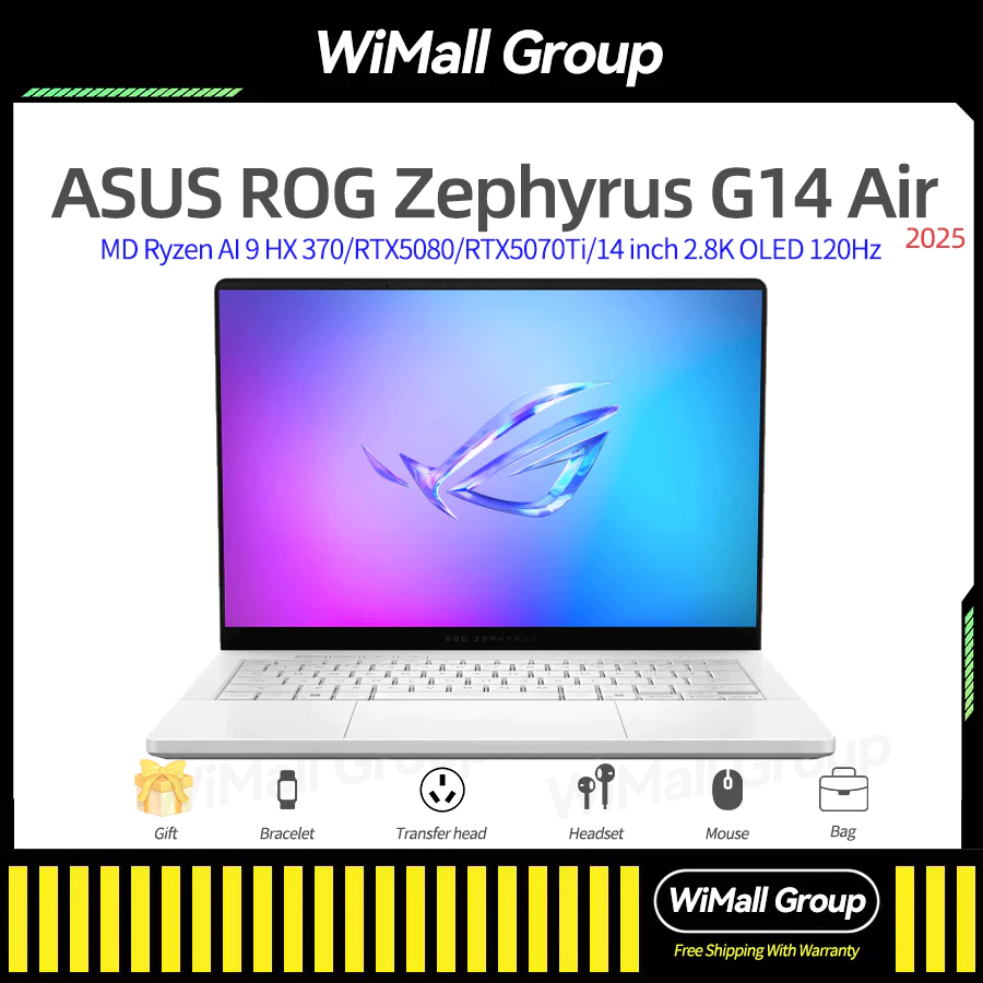 ASUS ROG Zephyrus G14 Air 2025 Ryzen AI 9 HX 370/R9 8945HS RTX5080 ...