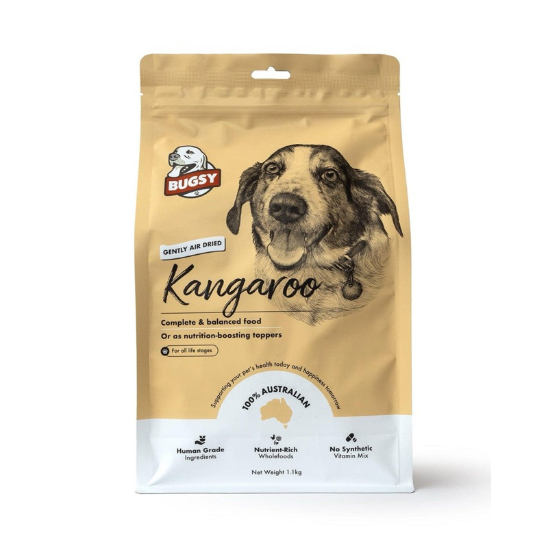Bugsy's Kangaroo Air-Dried Food - Immunity Support, Antioxidant, Anti ...