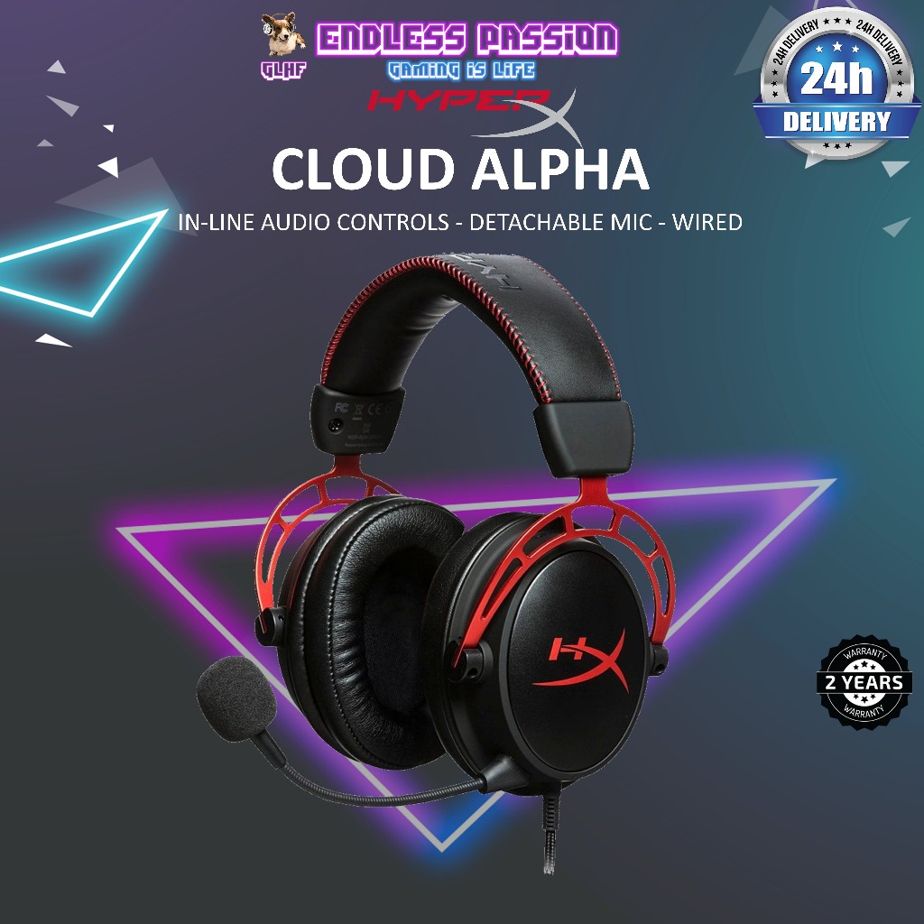 HyperX Cloud Alpha Gaming Headset | Shopee Singapore