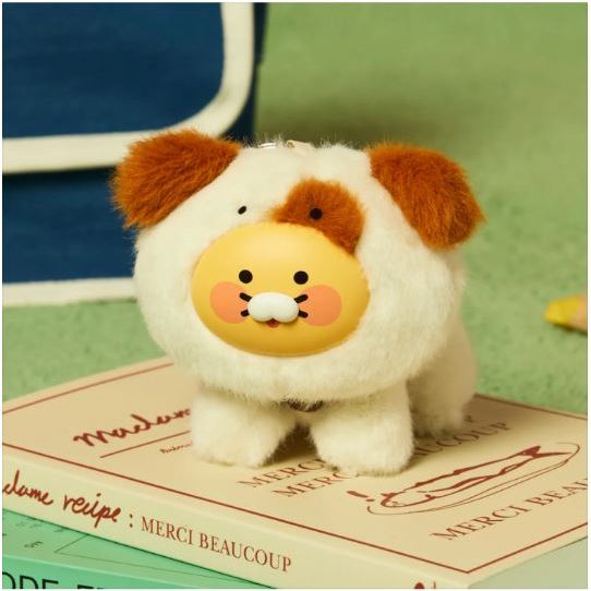 Kakao Friends FRIENDZOO Dog Figure Keychain (Chunsik) | Shopee Singapore