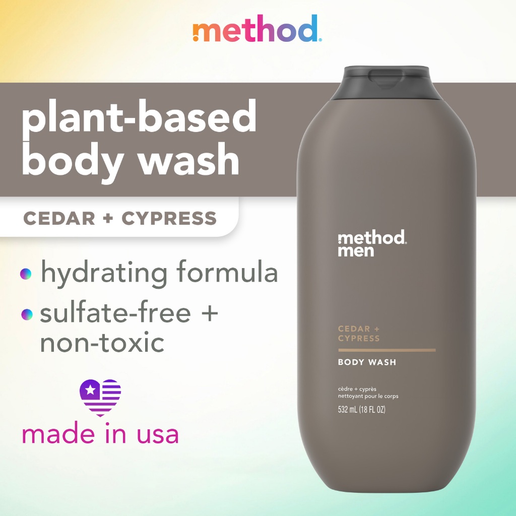 method Cedar + Cyprus Body Wash (532ml) | Shopee Singapore