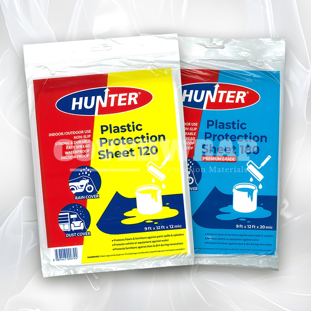 [MPQ 4] Plastic Drop Cloth | Renovation, Furniture and Painting Cover ...