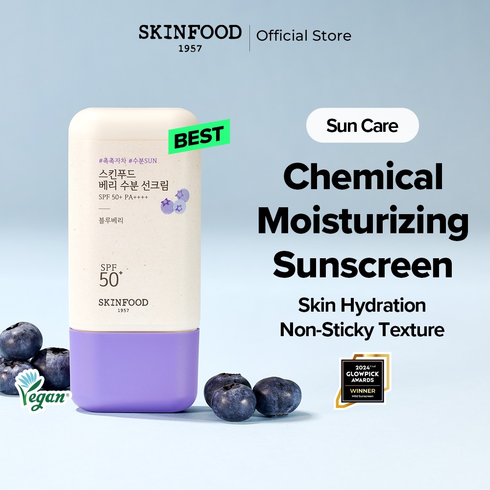 [SKINFOOD Official] Berry Moisturizing Chemical Sunscreen 50ml SPF 50 ...