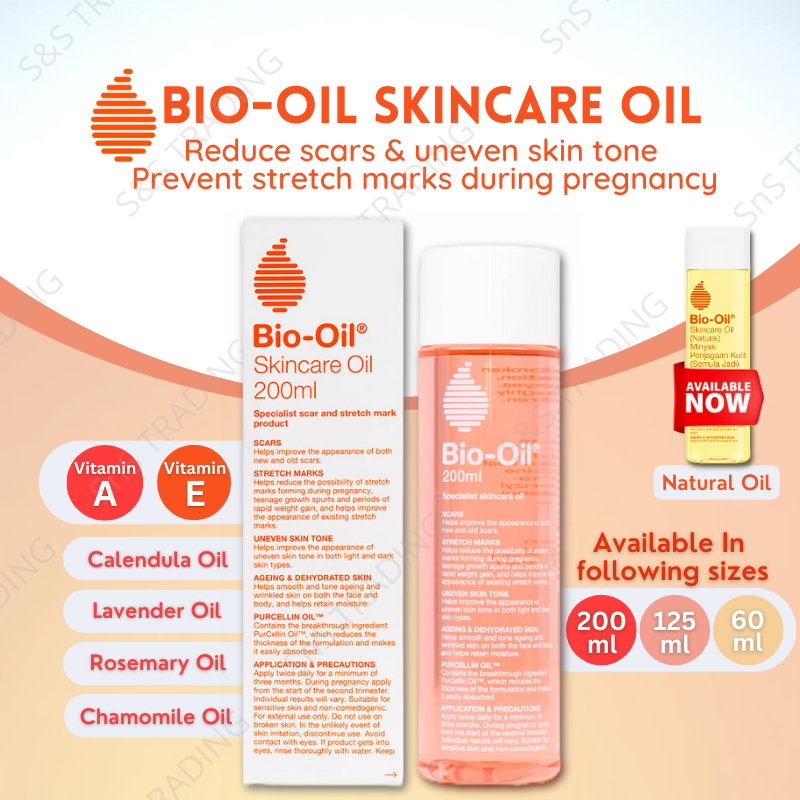 [SG Seller] Bio-oil Skincare Oil 25ml / 60ml / 200ml | Bio Oil Natural ...