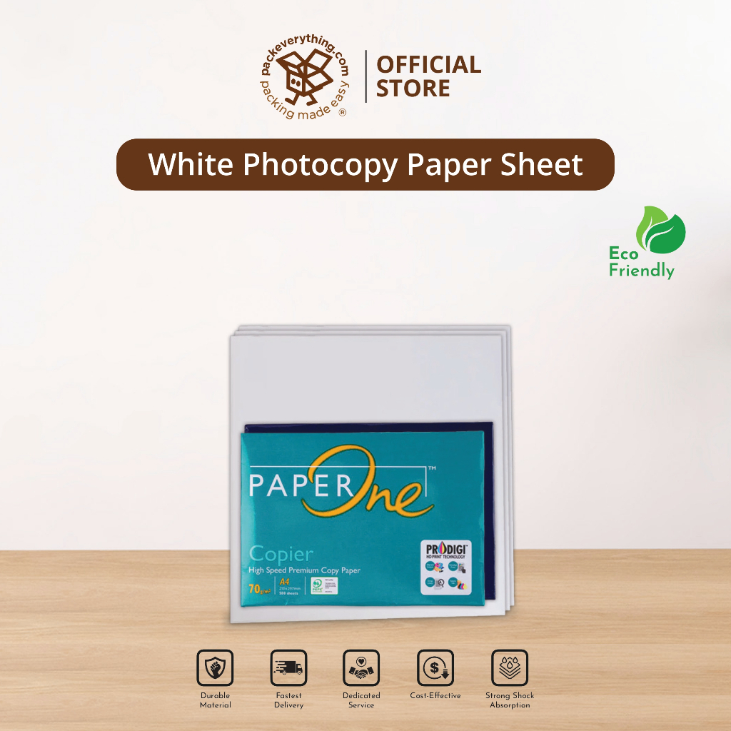 PACKEVERYTHING White Photocopy Paper Sheet | Mahjong Paper | Photocopy ...