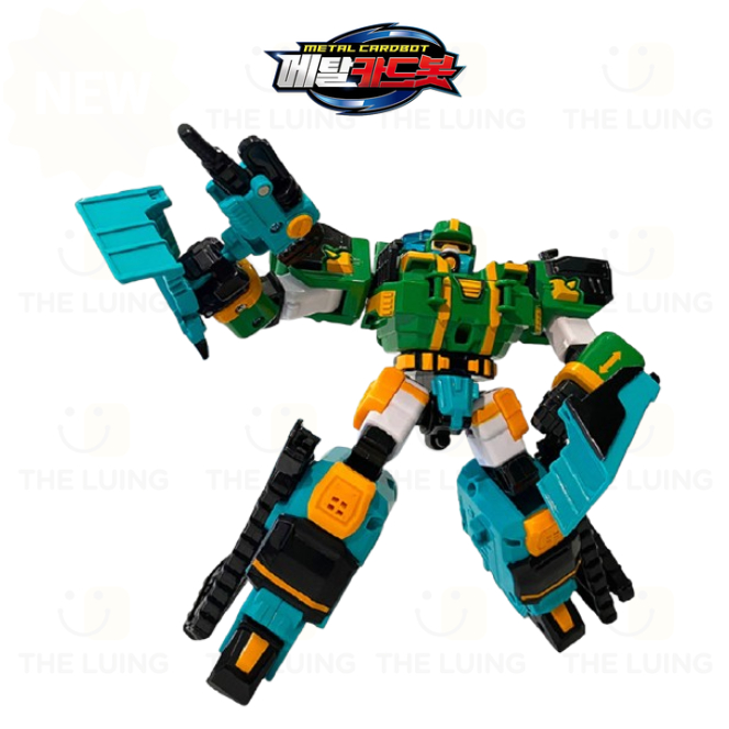 Cardbot S Buster Gallon Twin Vulcan Transforming Robot Toy - Action ...