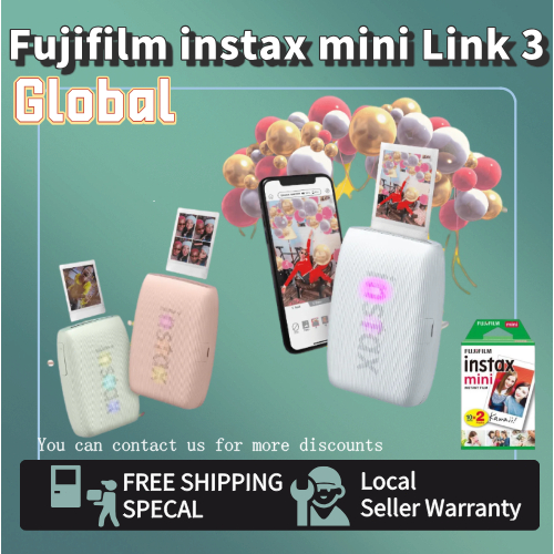 [Instock] Fujifilm instax mini Link 3 Bluetooth Smartphone Printer ...
