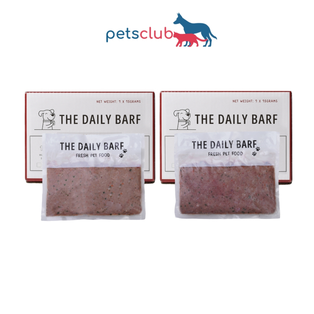 THE DAILY BARF Barf For Dogs - Small Box (7 x 75g) | Shopee Singapore