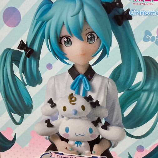 SEGA Sanrio Hatsune Miku x Cinnamoroll Osumashi Ver. Chokonose Premium Figure | Shopee Singapore