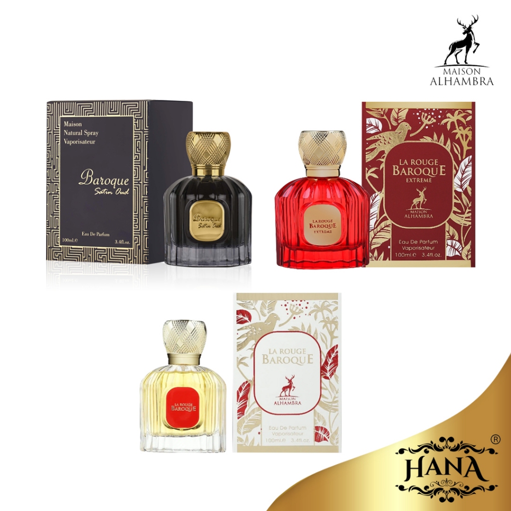 La Rouge Baroque 540 / Extrait EDP 100ml By Maison Alhambra LATTAFA ...