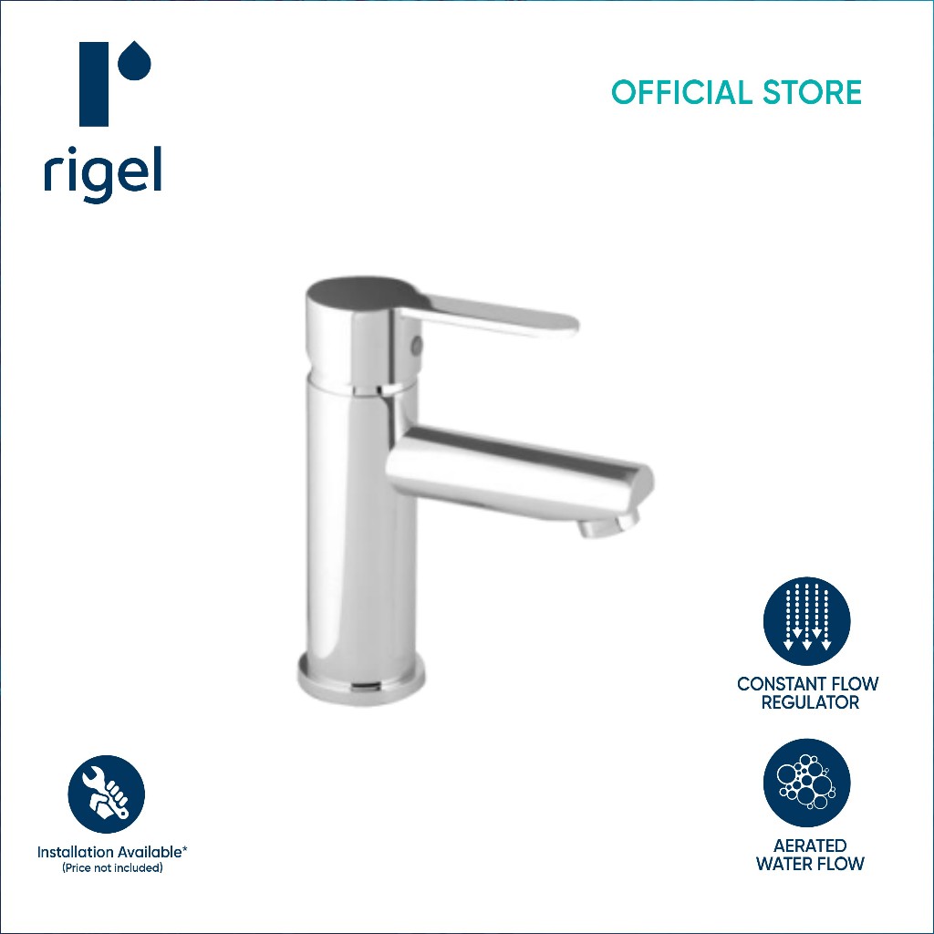 RIGEL Chrome Basin Mixer Tap HL8102 | Shopee Singapore