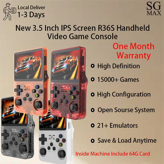 R36S 3.5 Inch Retro Handheld Video Game Console Emulator Anbernic Game ...