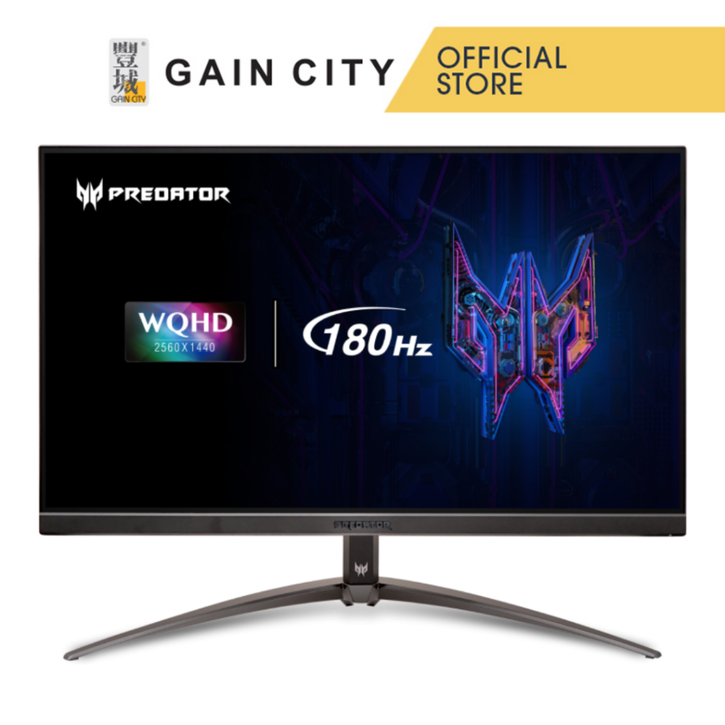 Acer Predator Gaming Monitor 27" Wqhd Ips | 2560x1440 | 0.5ms | 180hz ...