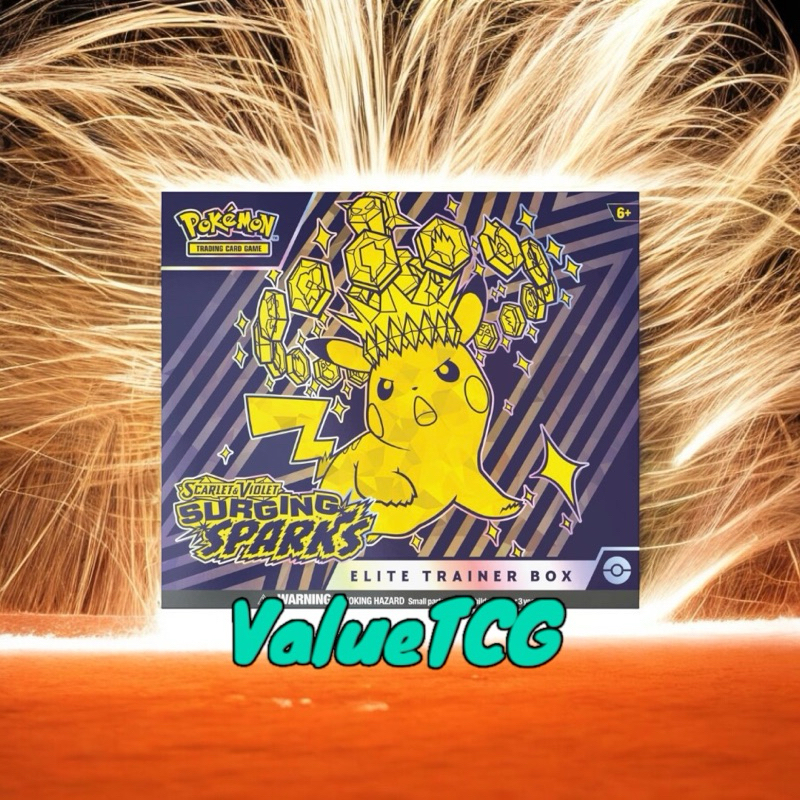 Pokemon TCG English Surging Sparks Boster Box / Elite Trainer Box ETB ...