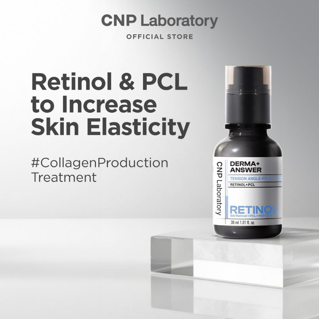 CNP Derma+ Answer Tension Angle-fit 5:1 Retinol Ampule-Regeneration ...