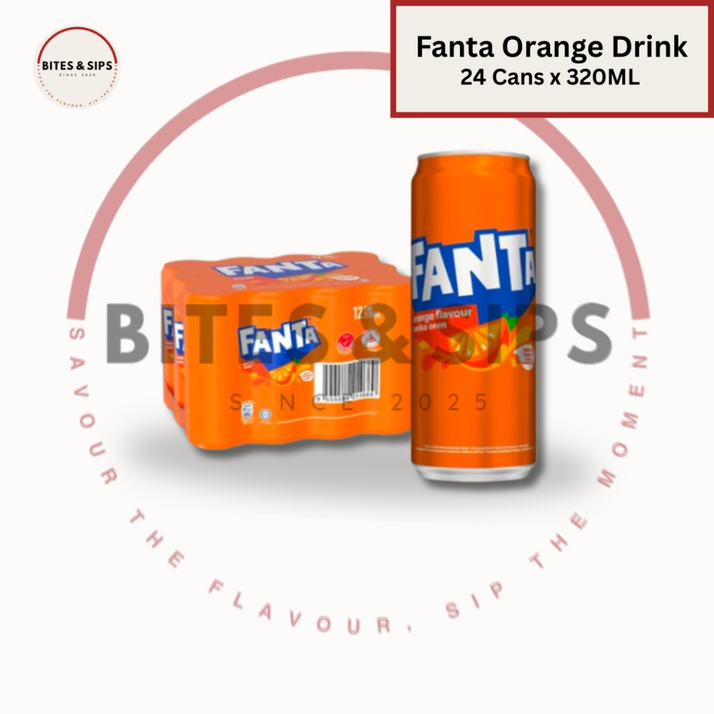 Fanta Orange (24 Cans X 320ml) | Shopee Singapore