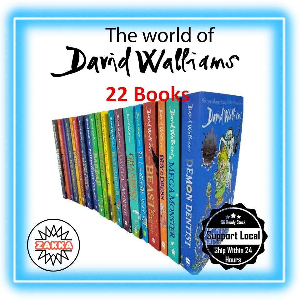 [Ready Stock] The World of David Walliams Books Series (22 Books ...