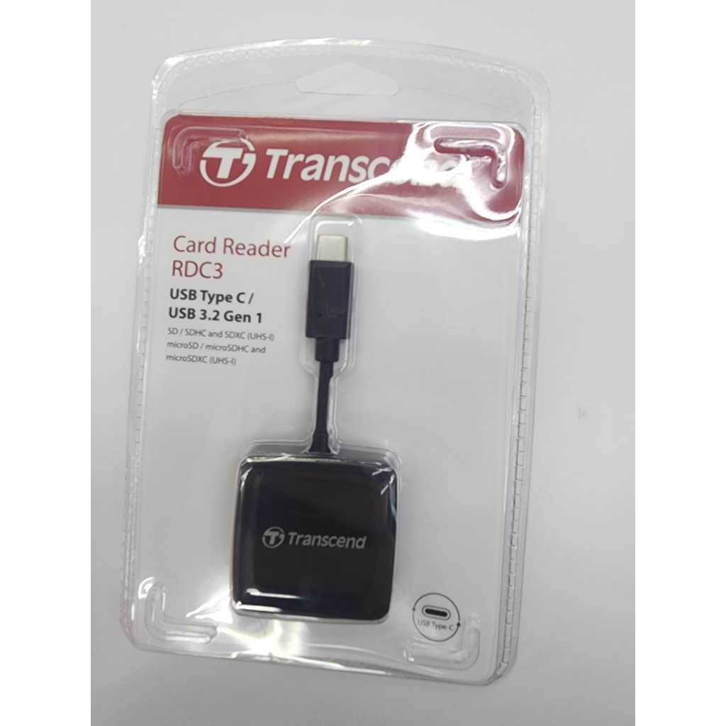 TRANSCEND | Card Reader RDC3 | USB Type C / USB 3.2 Gen 1 | Shopee ...