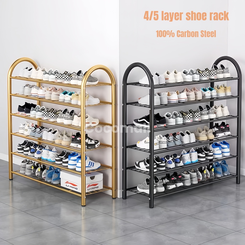 [2025 New]100% Carbon Steel Shoe Rack Outdoor Shoes Storage Rack ...