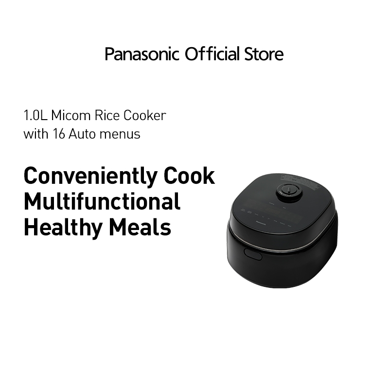 Panasonic 1L / 1.8L Micom Rice Cooker with 16 Auto Menus SR-DM104KSH ...
