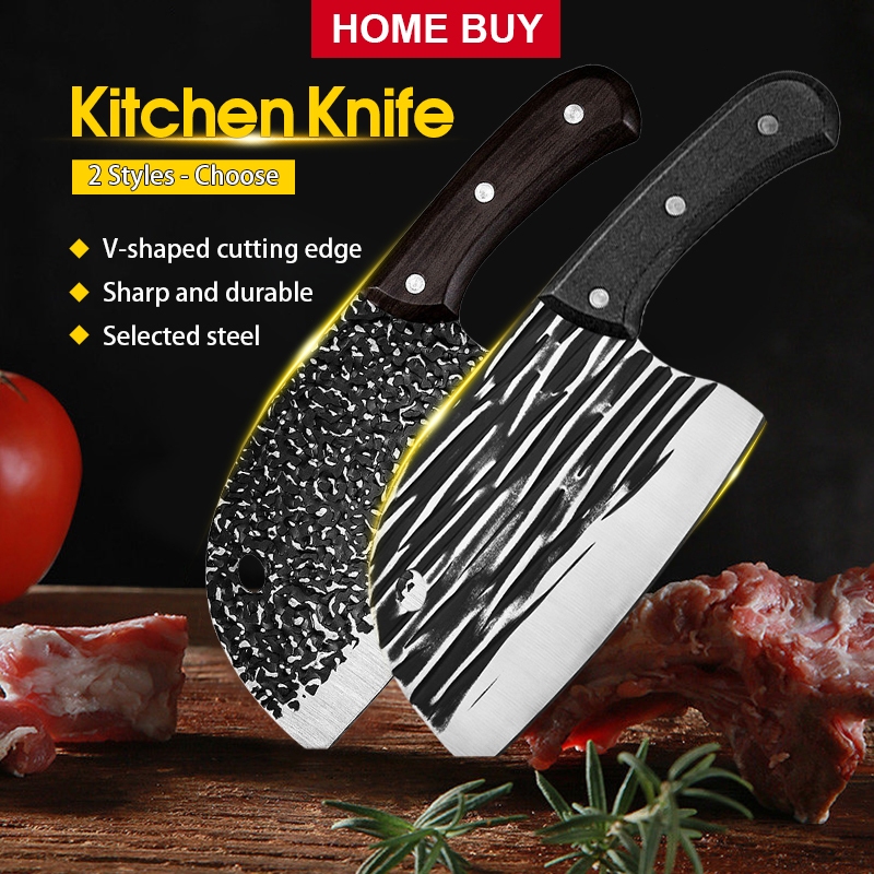Super Sharp Knife Meat Cleaver Chef Knife Original Kitchen Knife Carbon ...