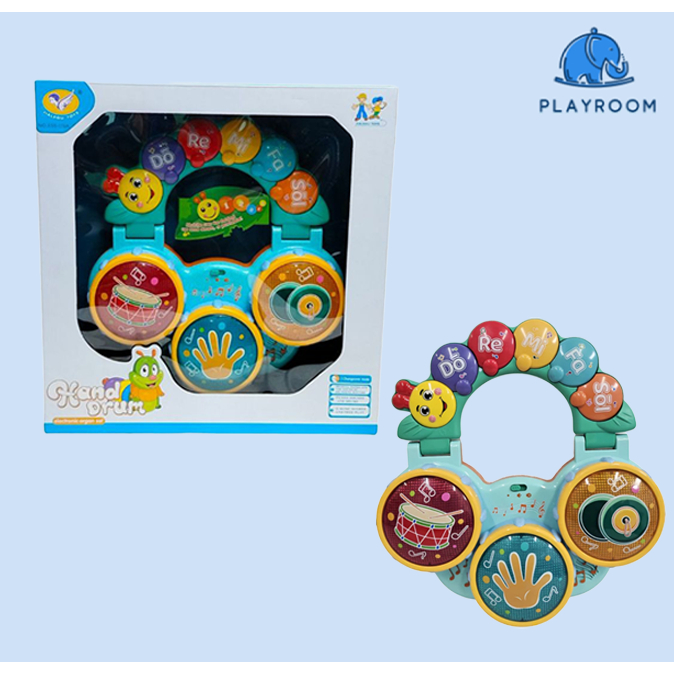 🔥 SG LOCAL SELLER 🔥 Baby Musical Electronic Organ Worm Shape Hand Drum ...