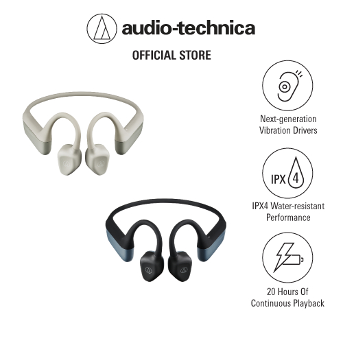 Audio-Technica ATH-CC500BT2 Wireless Cartilage Conduction Headphones ...