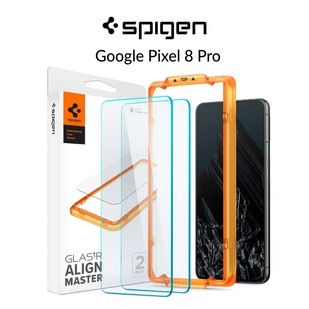 Spigen Google Pixel 8 Pro Tempered Glass AlignMaster Google Pixel ...