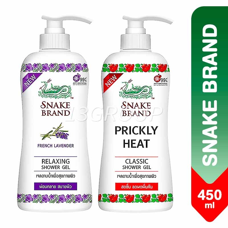 Snake Brand Shower Gel Body Wash, 450ml | Shopee Singapore