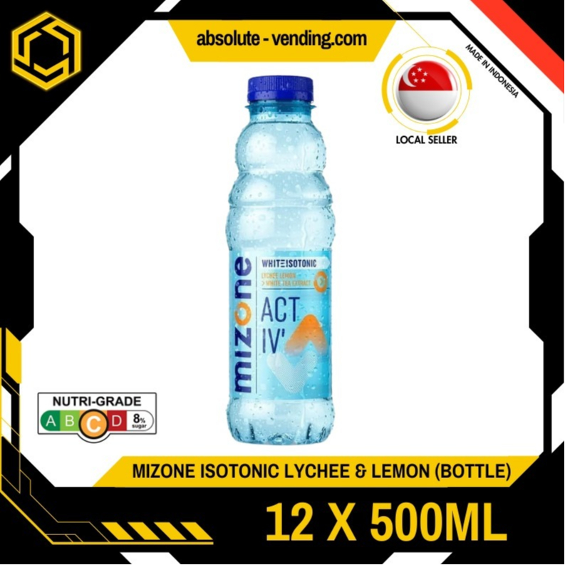 MIZONE Isotonic Lychee Lemon 500ML X 12 (BOTTLE) | Shopee Singapore
