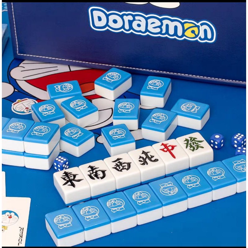 *SG INSTOCK* Cute Cartoon Mahjong tiles Set 156+Animals Tiles Doraemon ...