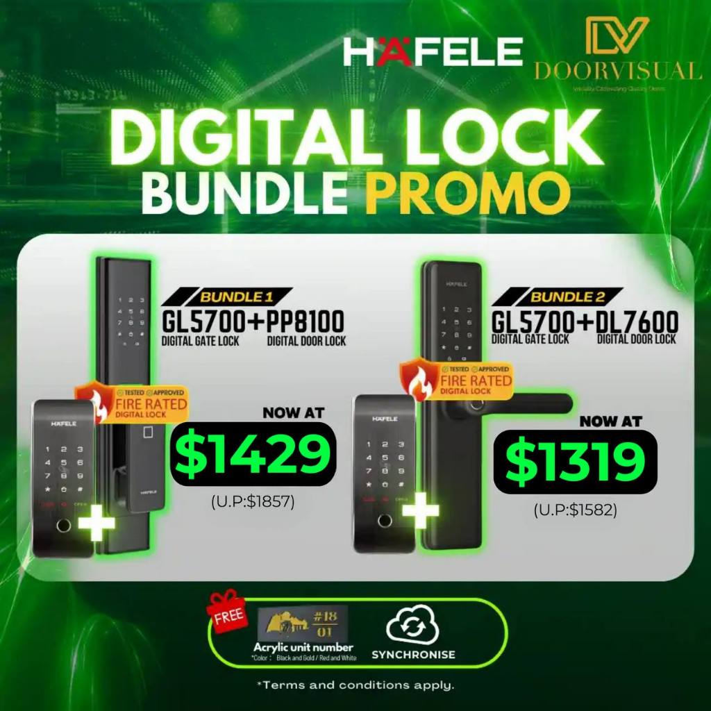 Exclusive Sale 2025 – Hafele Digital Locks Bundle Promotion | Shopee ...